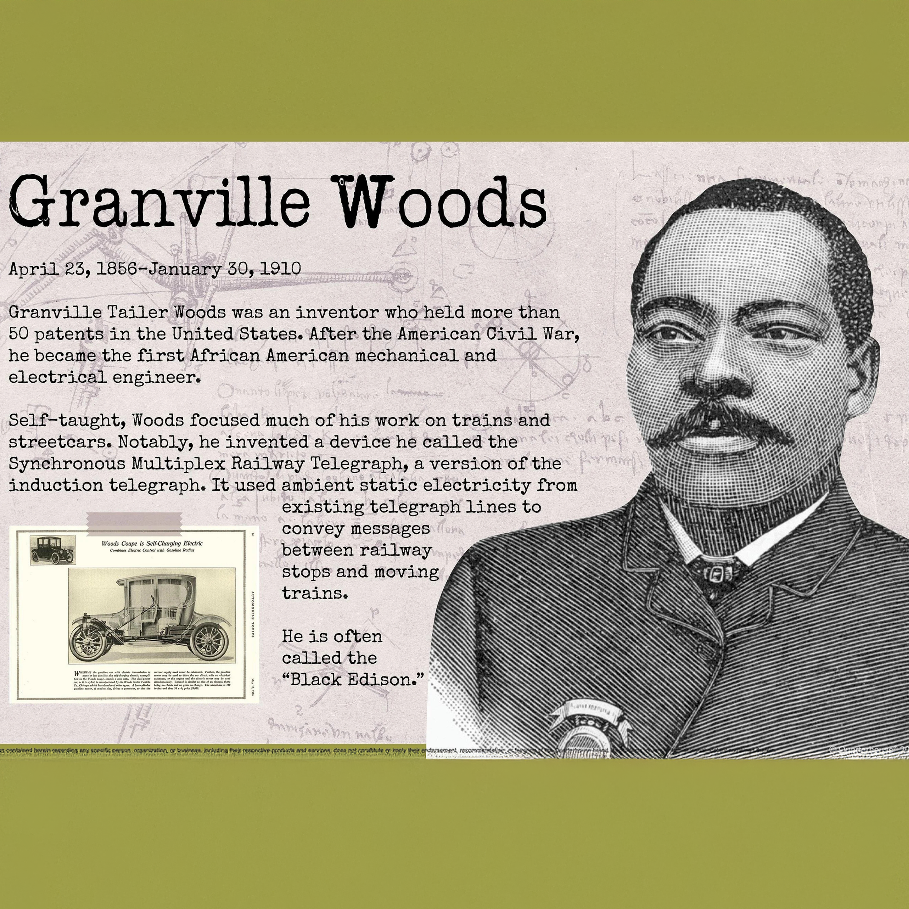 Granville T. Woods – 413 Print & Press