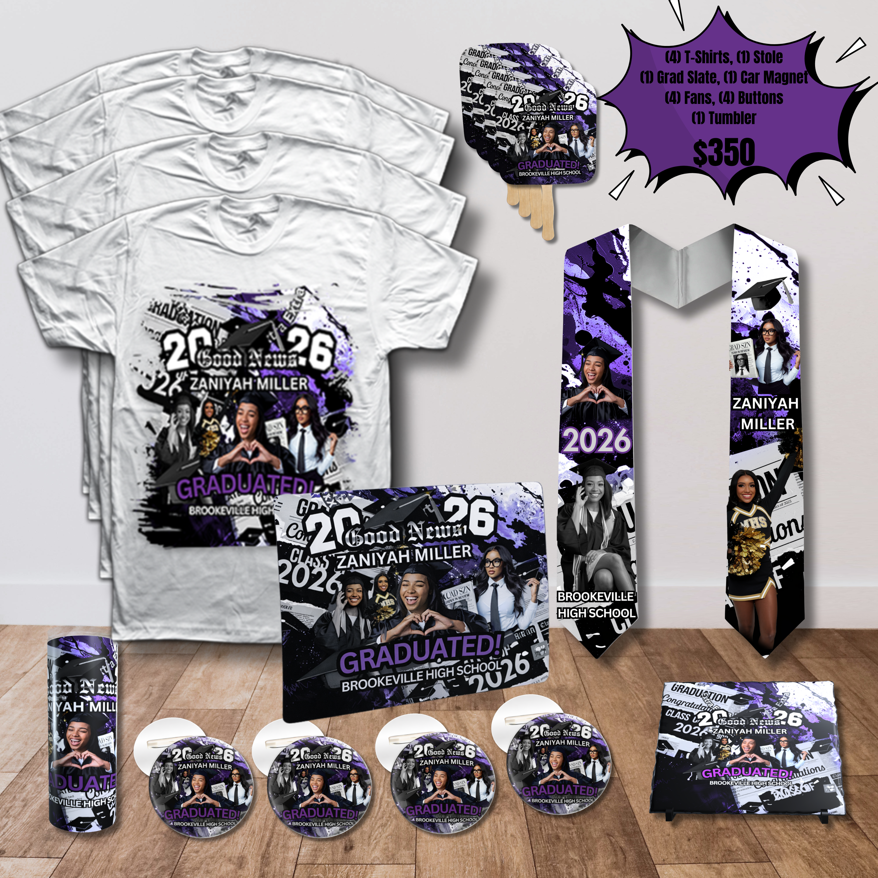 Grad Variety Packs – 413 Print & Press
